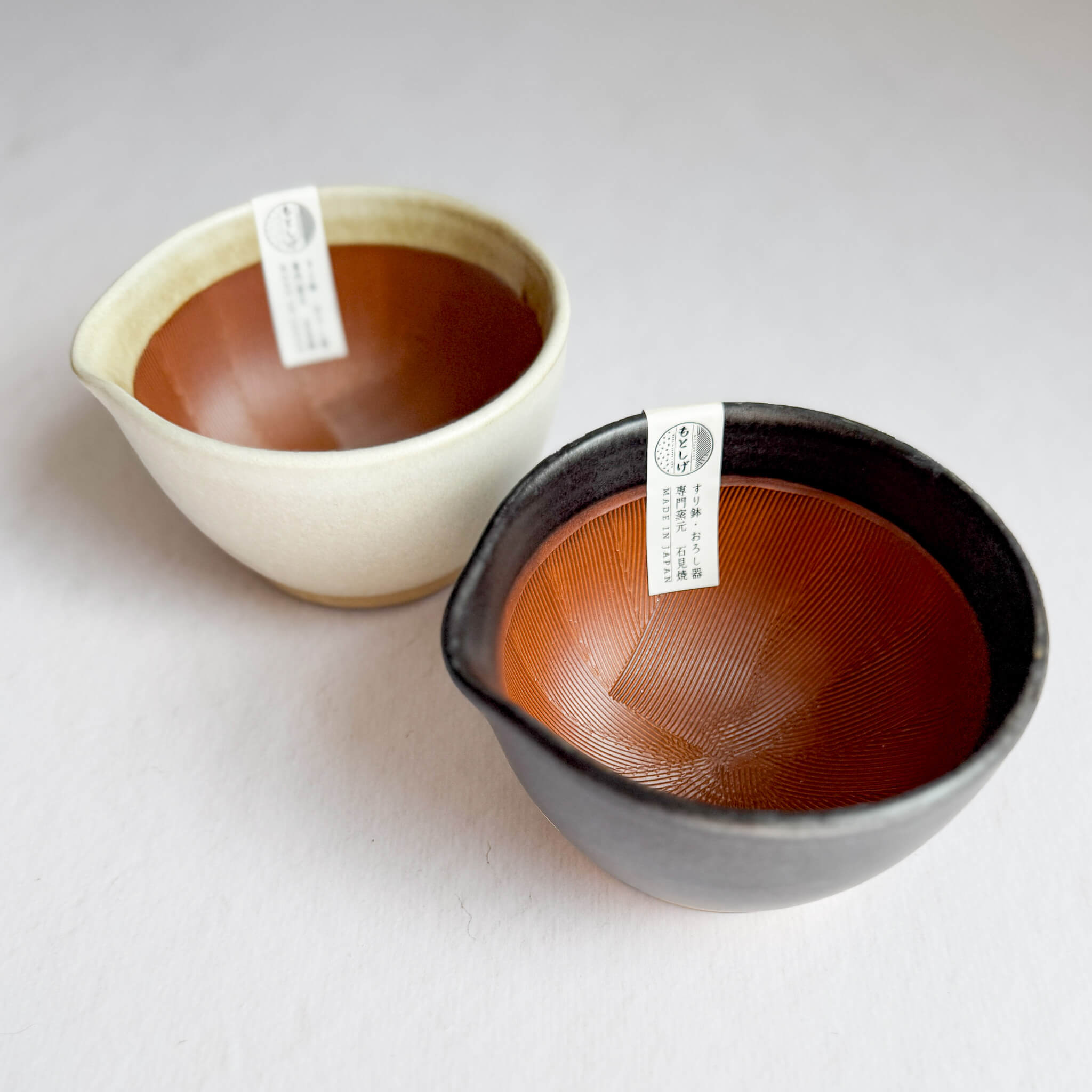 Japanese Mortar bowl and Pestles Set / Suribachi Bowl & Surikogi ...