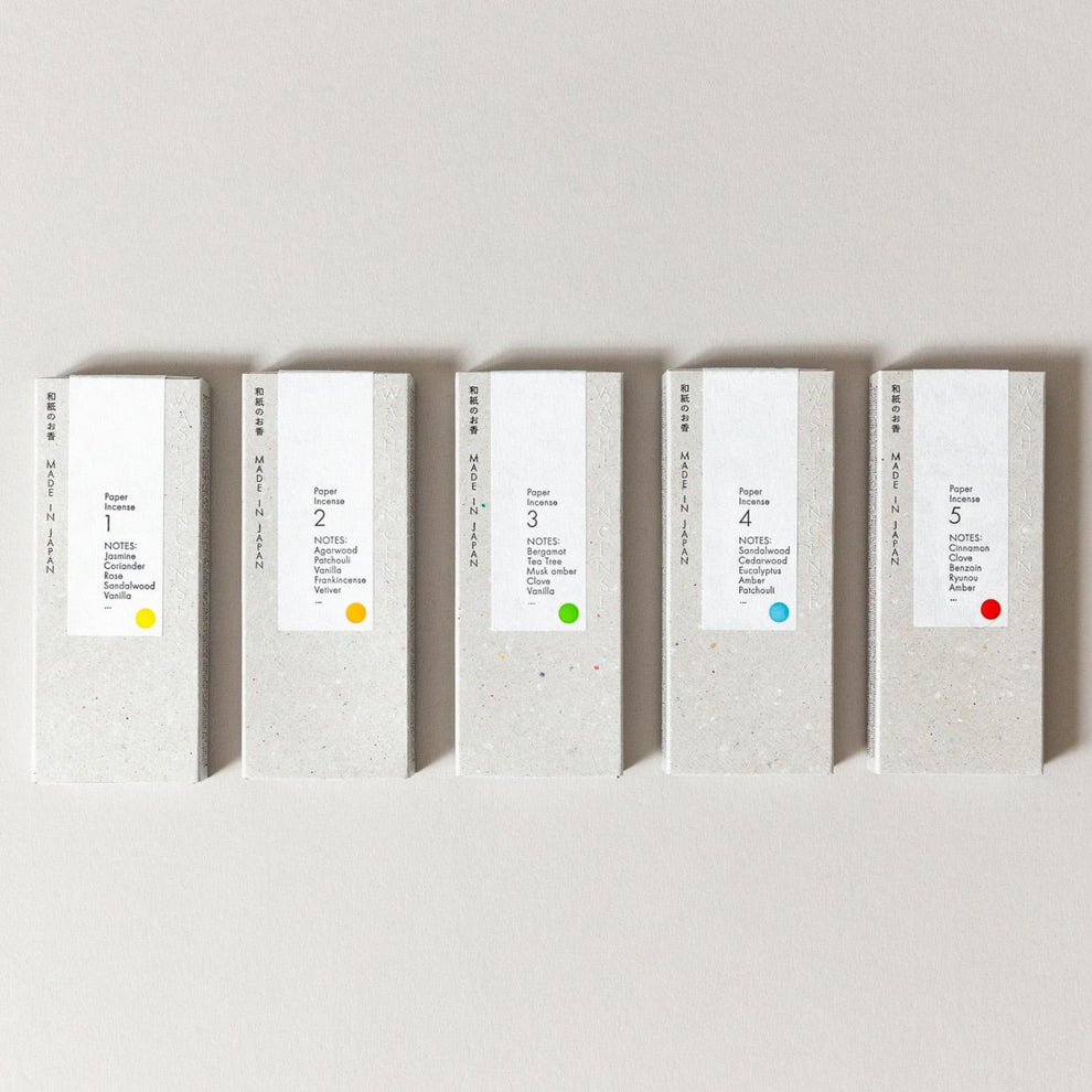 Washi Paper Incense Strips – Nagamochi Shop