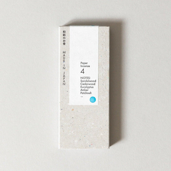 Washi Paper Incense Strips – Nagamochi Shop