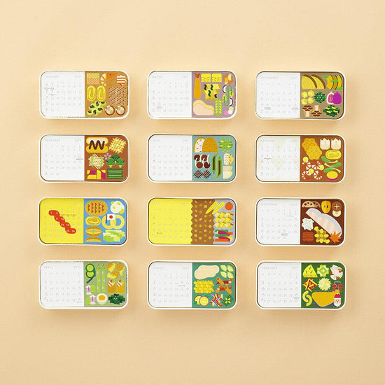 Bento Lunch Box Calendar 2025 – Nagamochi Shop
