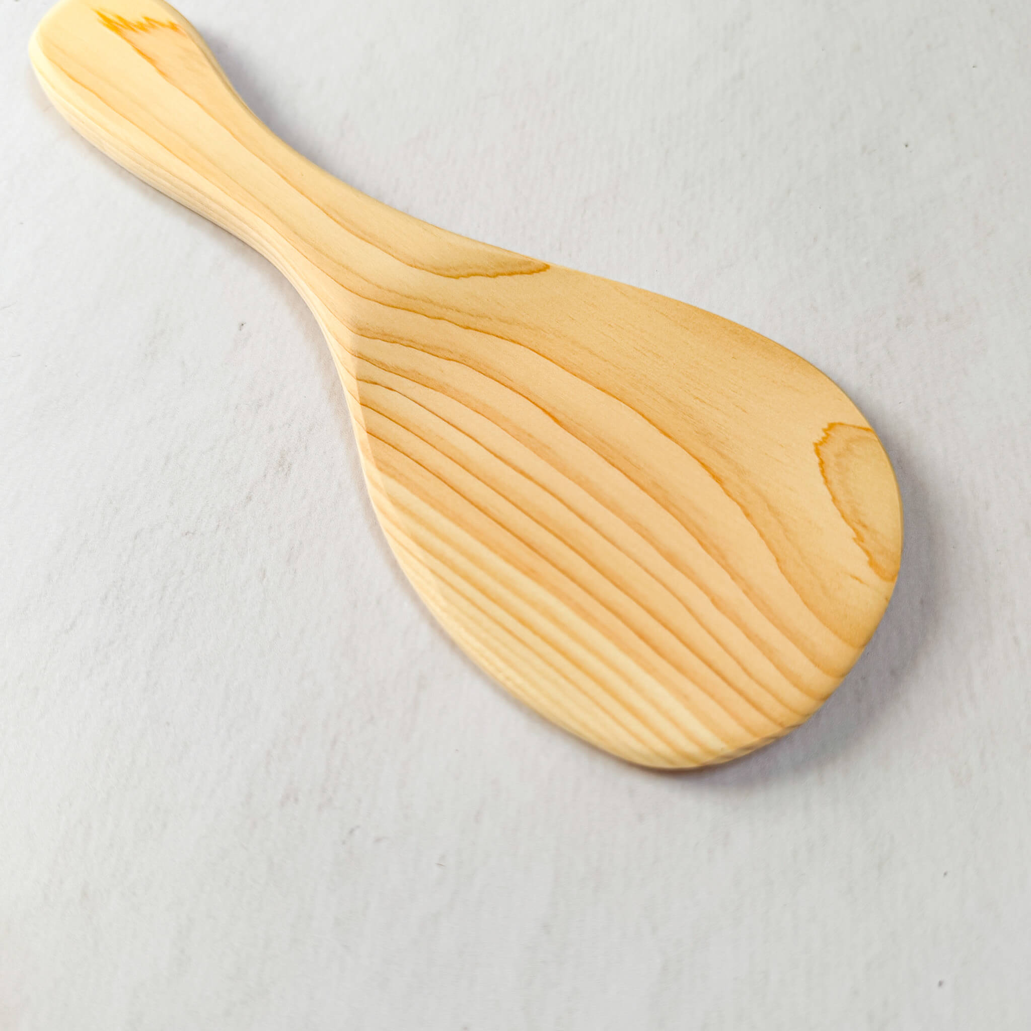 Hinoki Wood Rice Paddle (Rice Scooper) – Nagamochi Shop