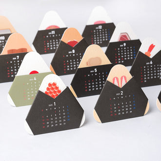 Tokyo Tsukiji Onigiri Calendar 2025 – Nagamochi Shop