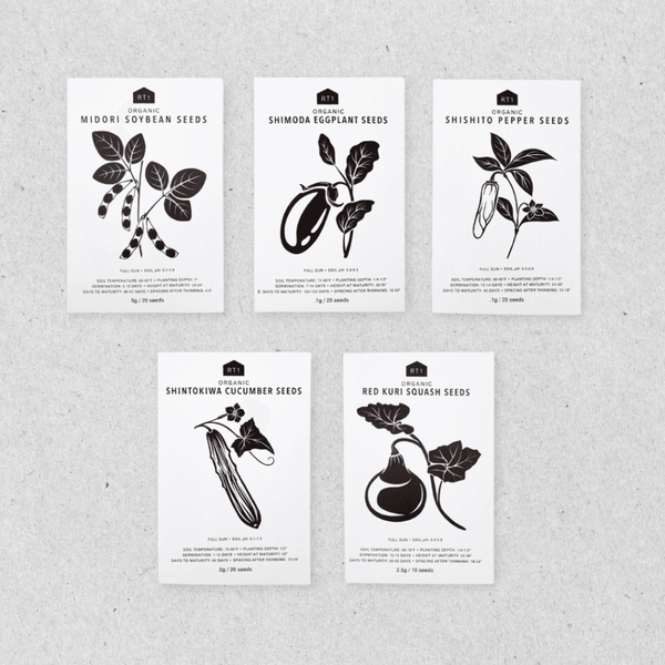 Japanese Spring Vegetable Seeds - Pack of 5 – Nagamochi Shop