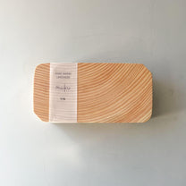 Hollowed Out Hinoki Wood Bento Box – Nagamochi Shop